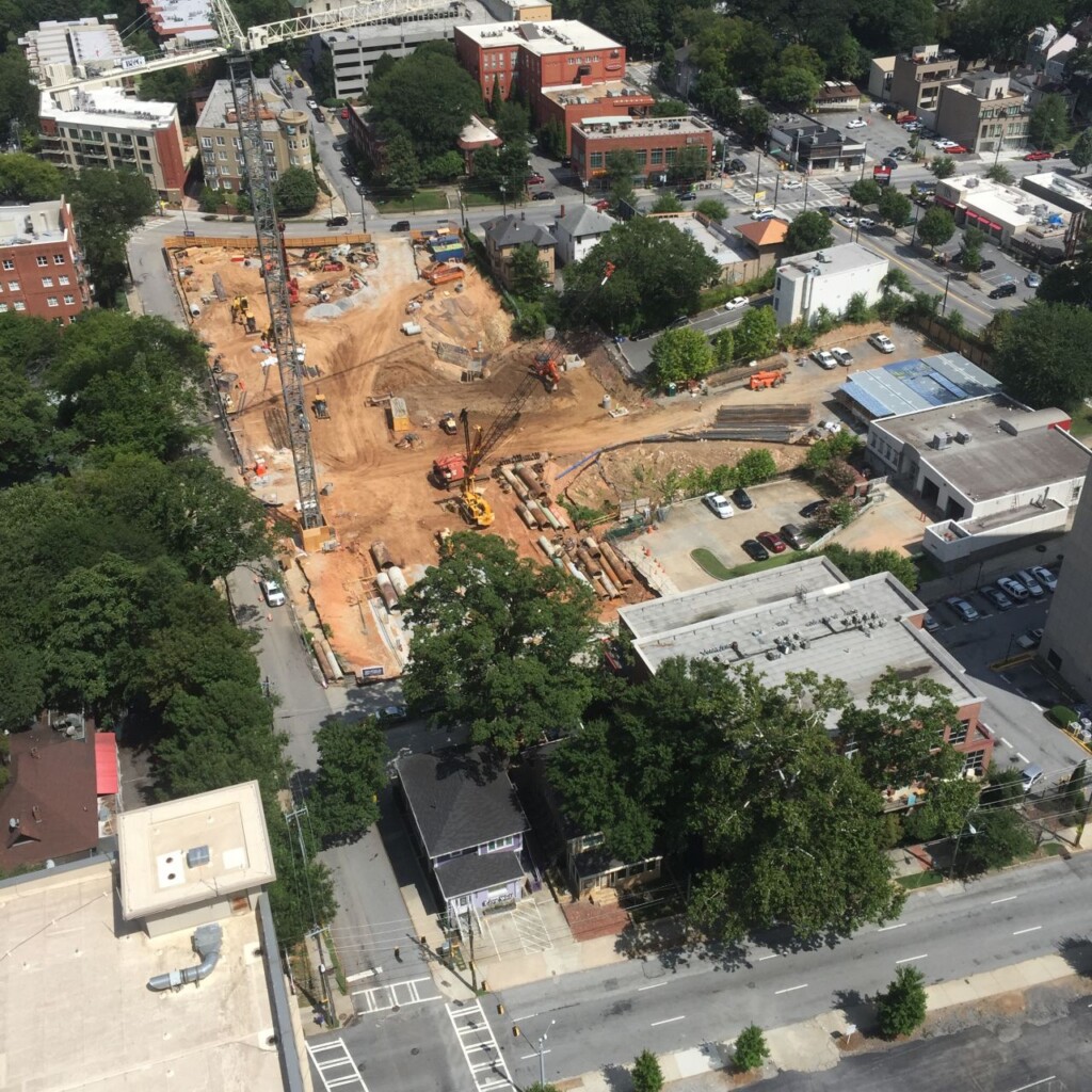 Midtown Atlanta Construction Map